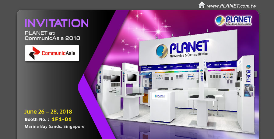 PLANET at CommunicAsia 2018