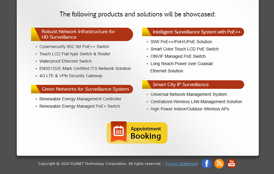 PLANET at ISC West 2020